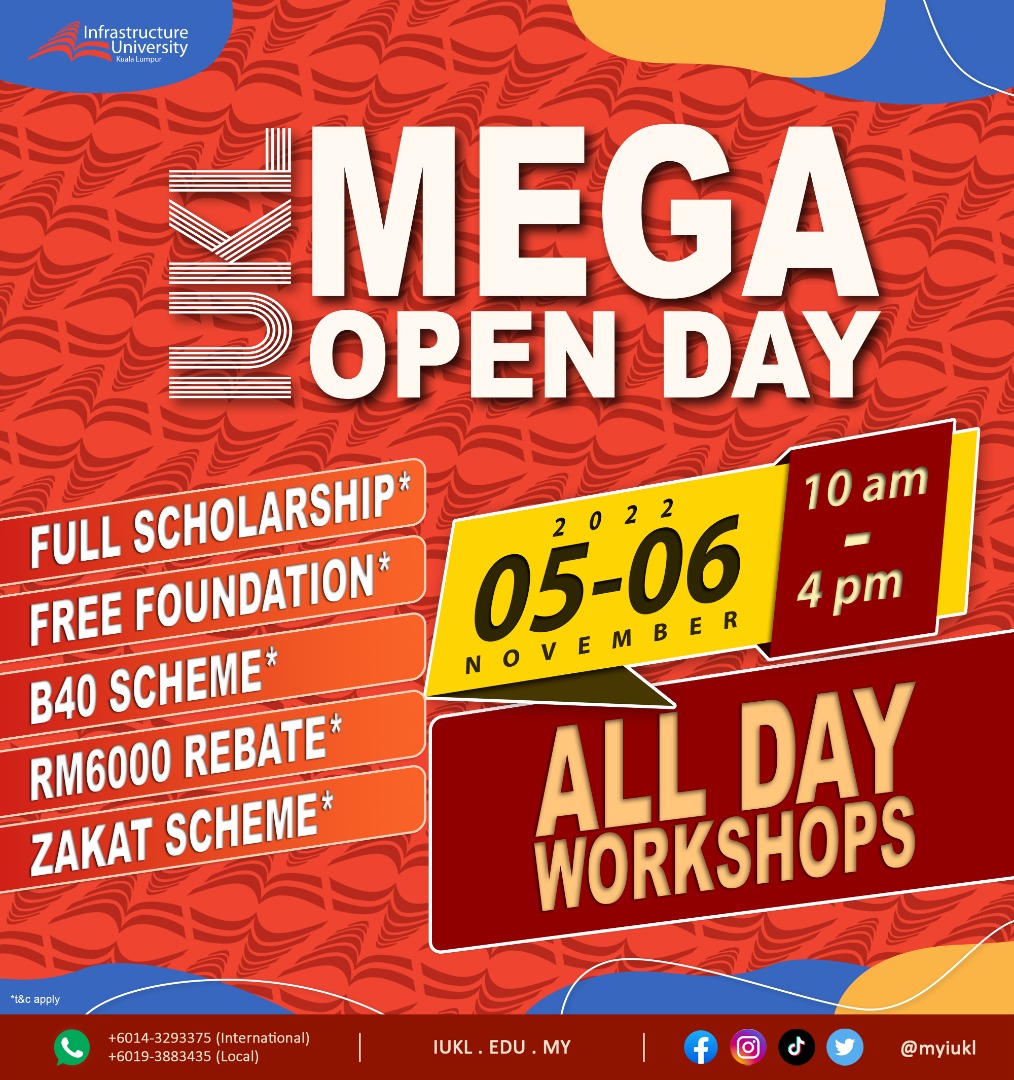 IUKL Open Day - Kuala Lumpur University of Science and Technology (KLUST)